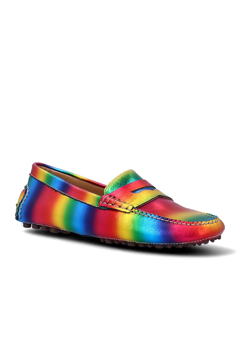 Fairmount MOCASSIN FANCY DRIVER RAINBOW Manfield