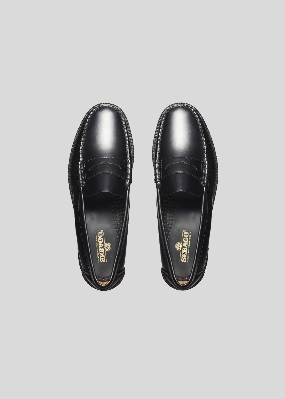 Sebago CLASSIC DAN CUIR BLACK Manfield
