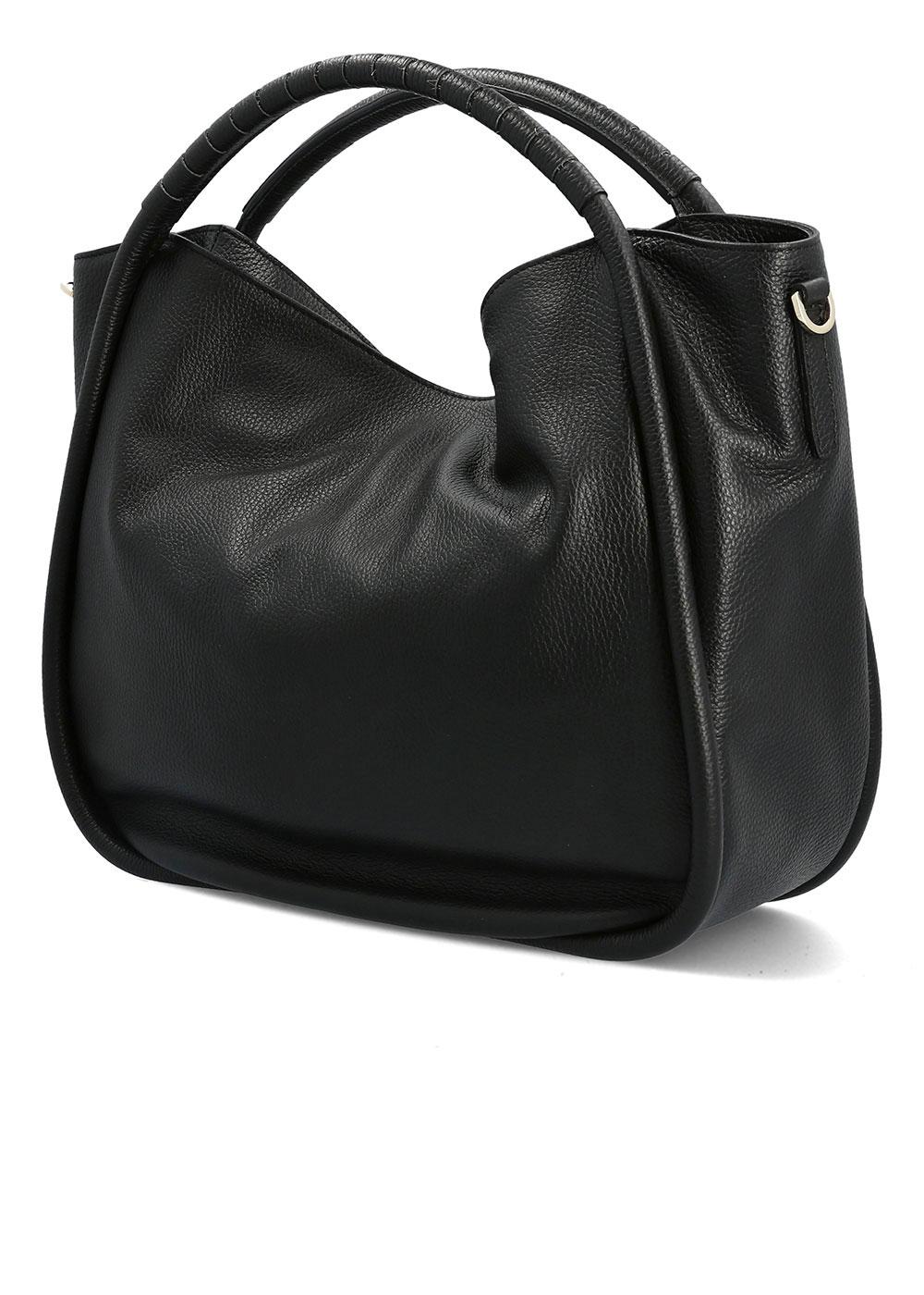 Charles Kammer SAC BEATRIX CUIR NOIR Manfield