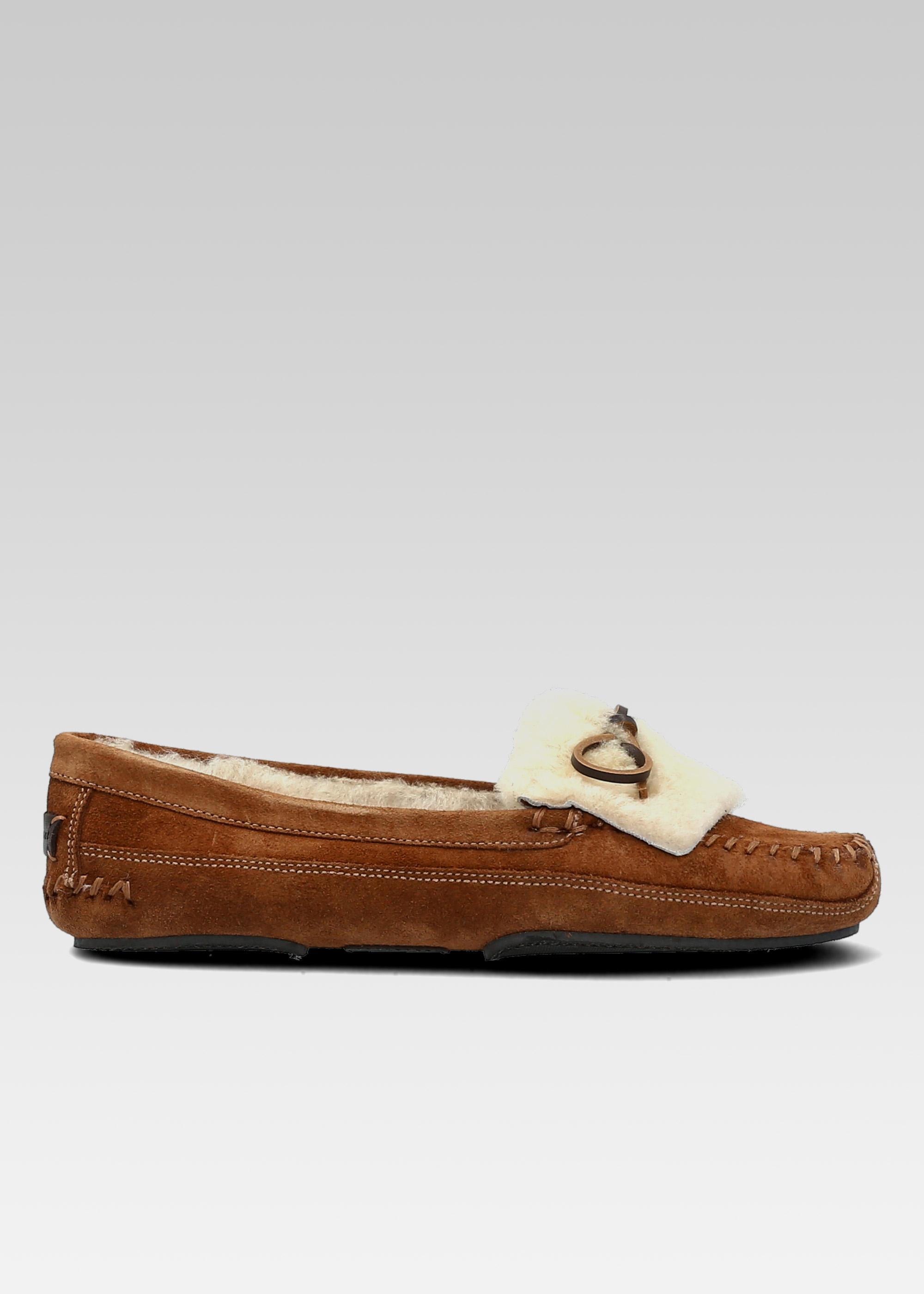Fairmount PANTOUFLE R.SHEARLING SLIPPERS CAMEL NEW Manfield