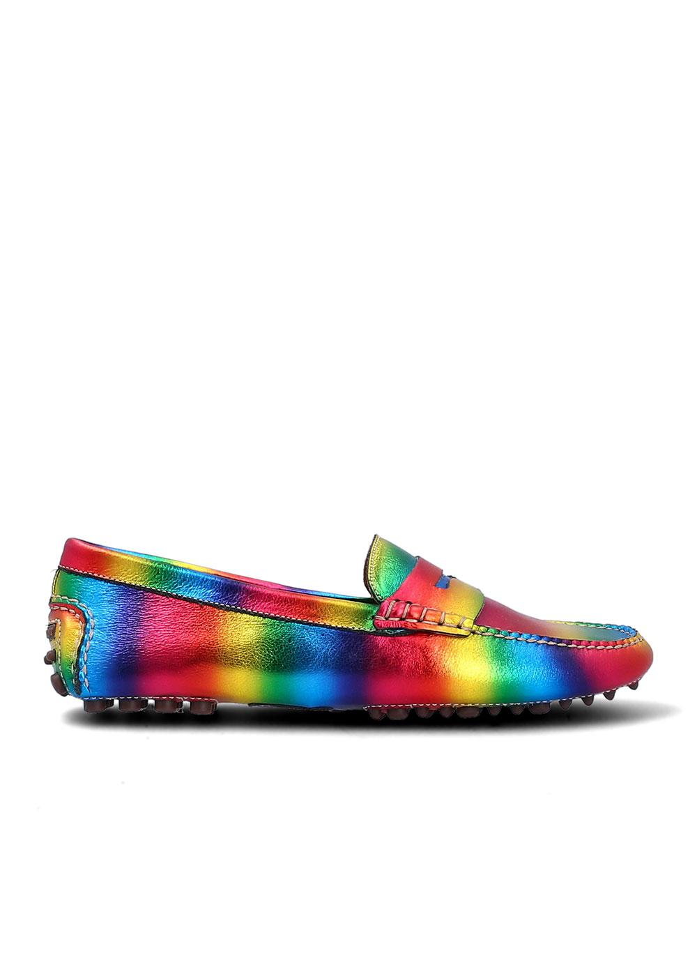 Fairmount MOCASSIN FANCY DRIVER RAINBOW Manfield